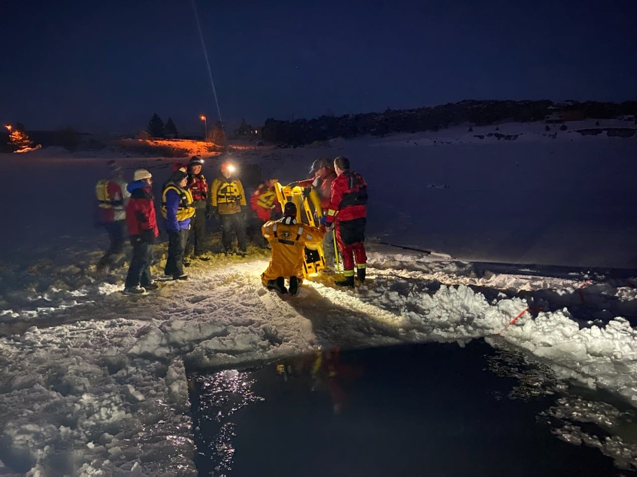 Summit County Search and Rescue Night Ice Training - TownLift, Park ...
