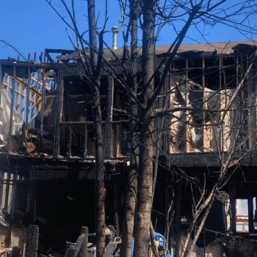 House fire in Heber last night - TownLift, Park City News