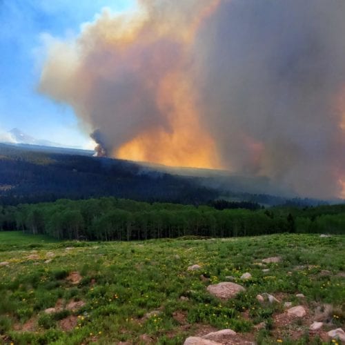 Pack Creek Fire update: new evacuations of all private property ...