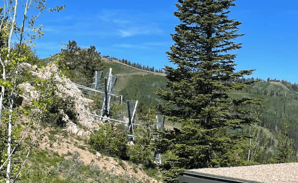 Despite opposition, Avalanche fences at the Canyons are being installed ...