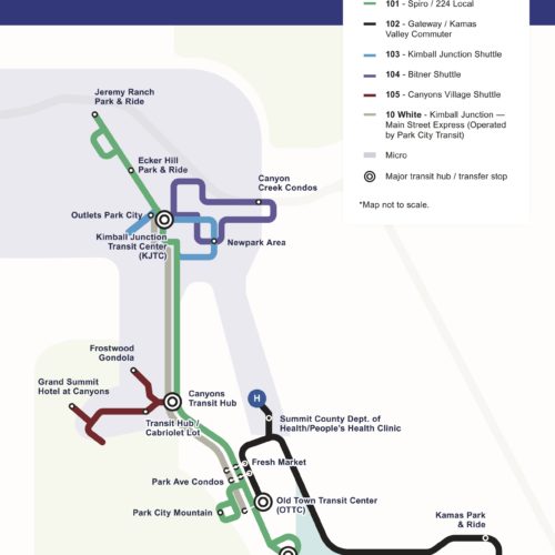 High Valley bus service separates Summit County and Park City Transit ...