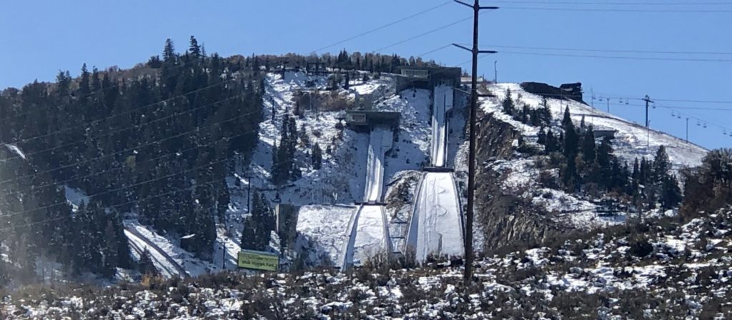 SNAPPED: Alpine tracks on the nordic jumps - TownLift, Park City News