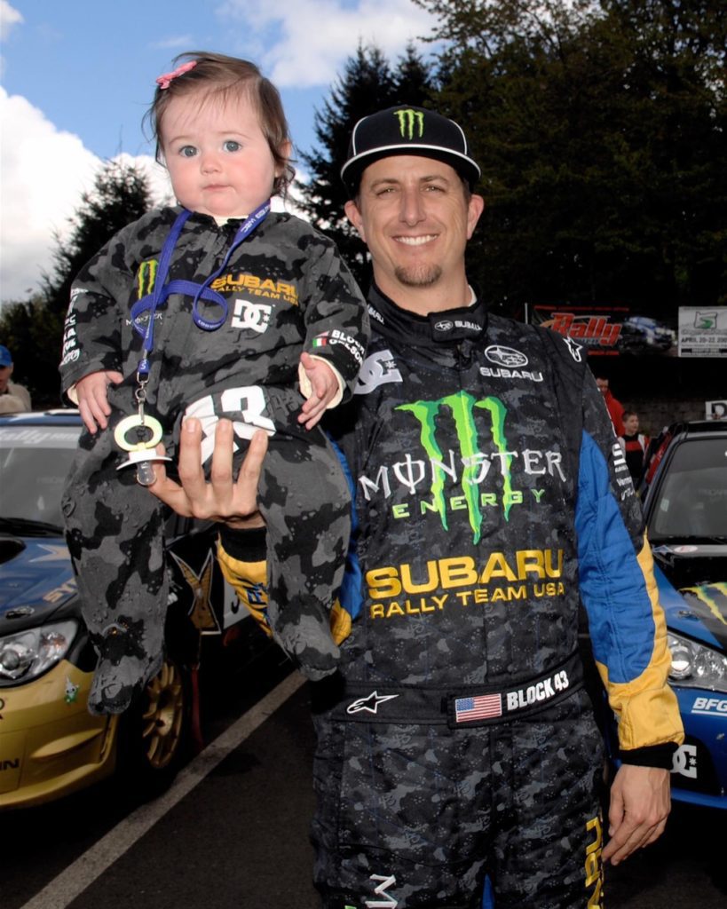 Ken Block's daughter, Lia, joins the family business, car racing ...