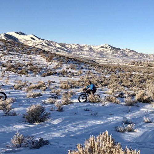 SNAPPED: Saturday snow biking - TownLift, Park City News