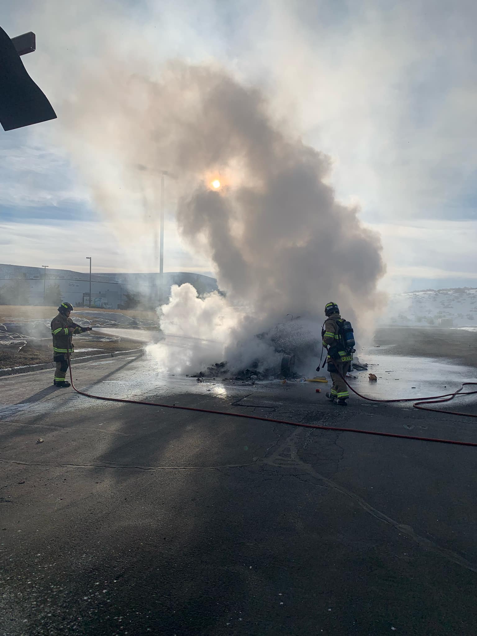 Heaping pile of hot garbage extinguished by Park City Fire - TownLift ...