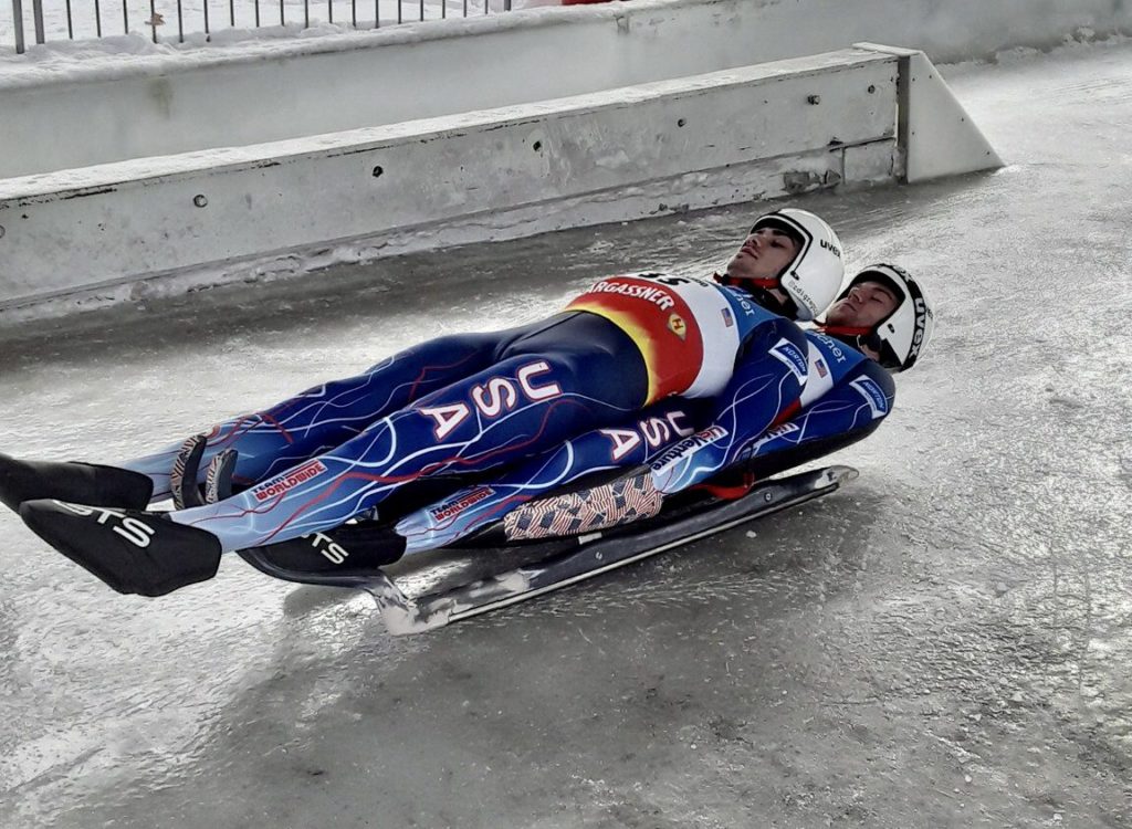 Utah Lugers place 7th in the Olympic Team Relay - TownLift, Park City News