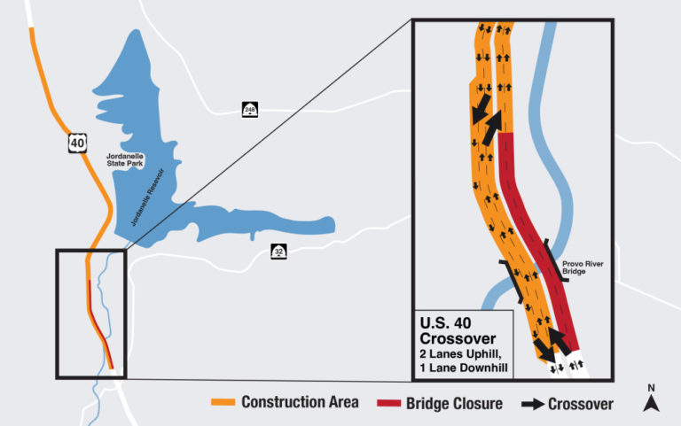 UDOT construction on US 40 will run through the fall - TownLift, Park ...