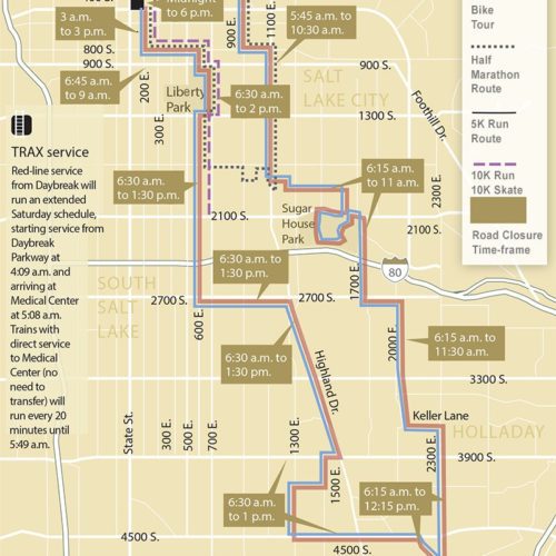 SLC Marathon will force road closures this weekend - TownLift, Park ...