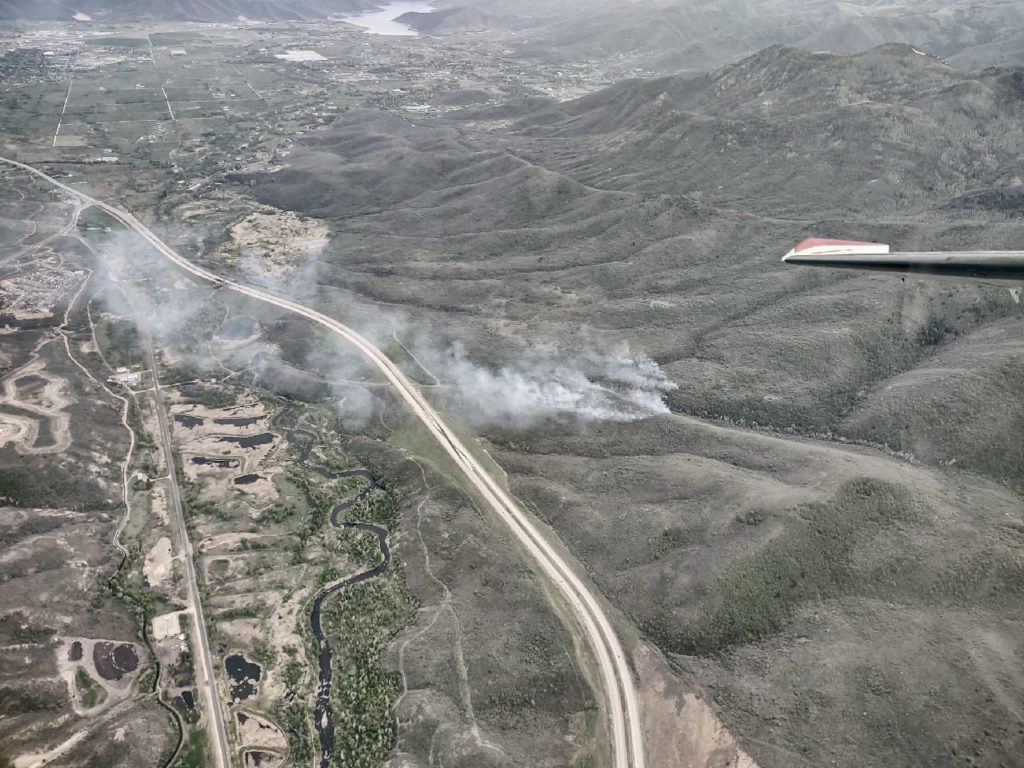 Flat Line Fire 100% contained - TownLift, Park City News