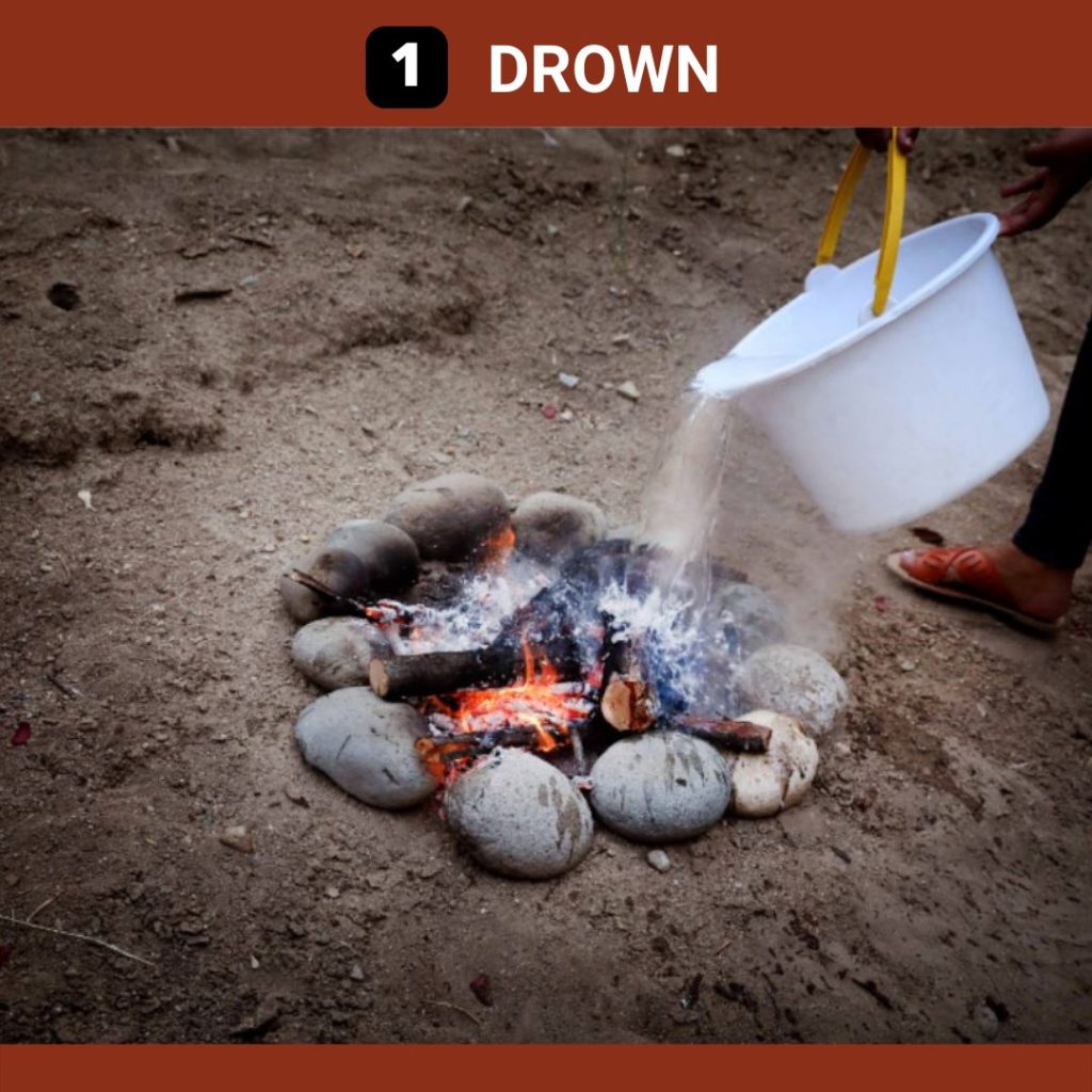 How to extinguish campfires - TownLift, Park City News