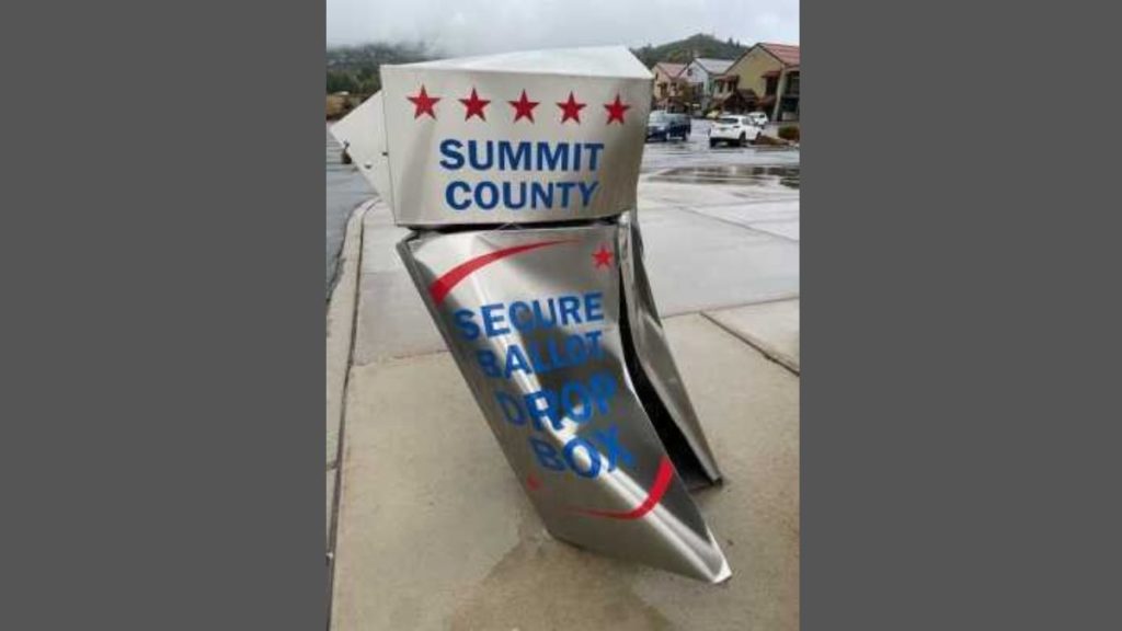 Summit County Sheriff's Department reports damage to county ballot box ...