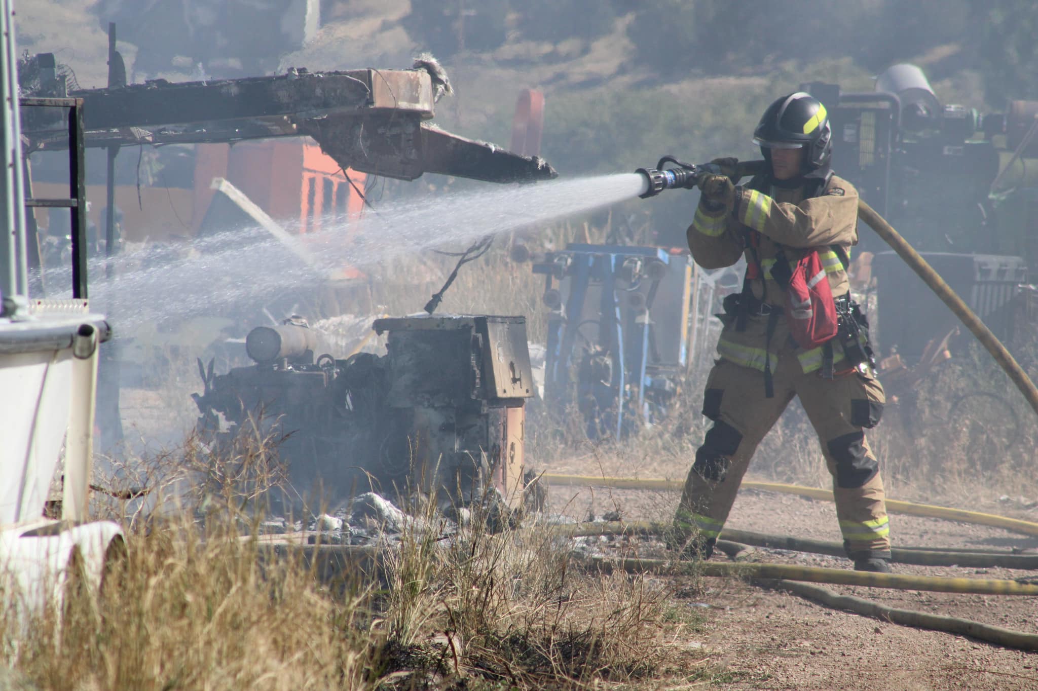 Firefighters work to quickly contain RV fire in Wanship - TownLift ...