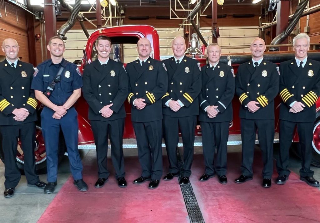 PCFD holds ceremony honoring promotion recipients over the last year ...