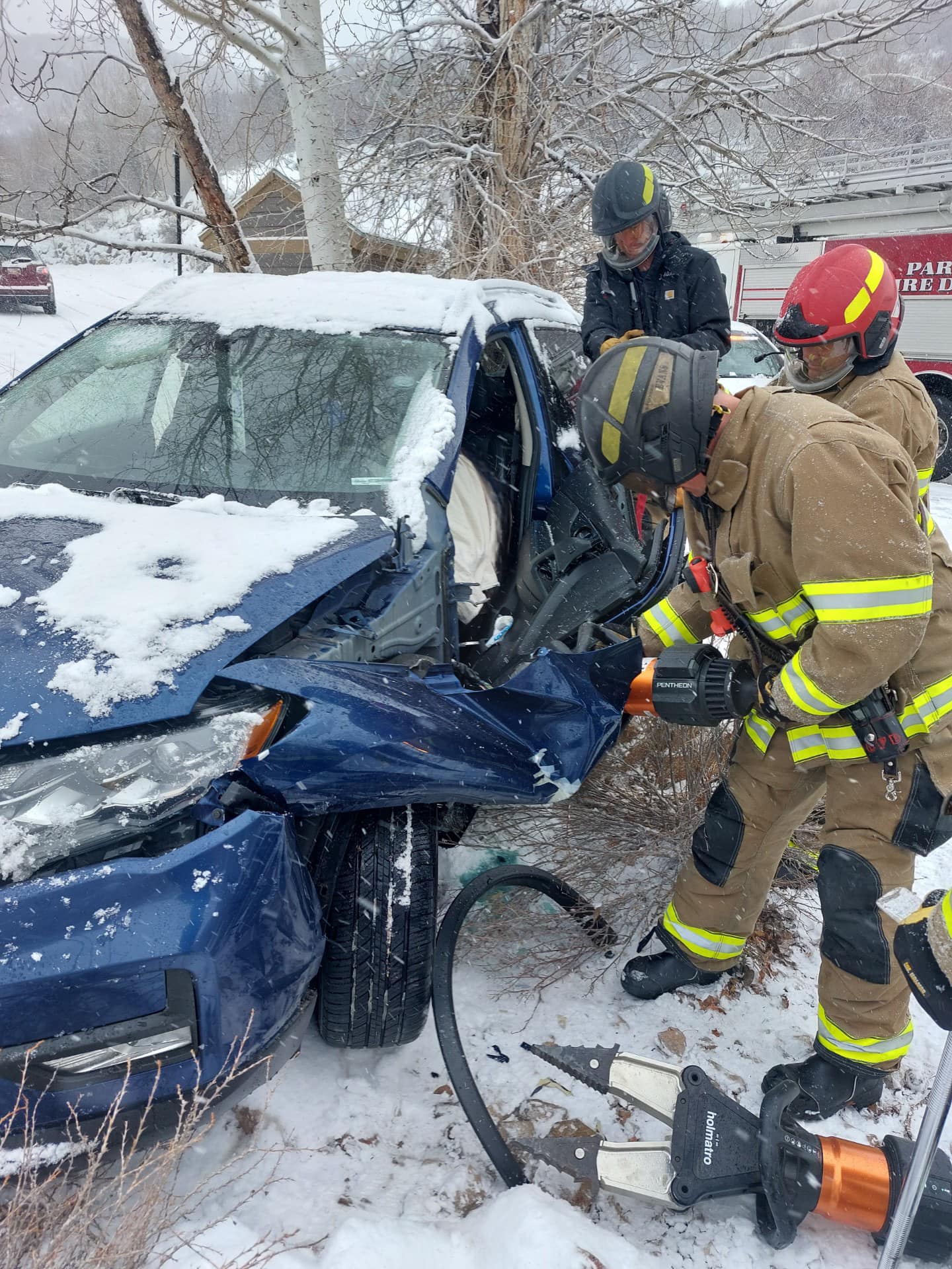 PCFD responds to vehicle fire and road accidents, urges drivers to ...