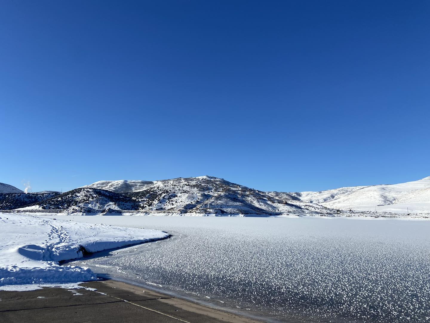 SNAPPED: Rockport State Park reservoir capped with ice - TownLift, Park ...