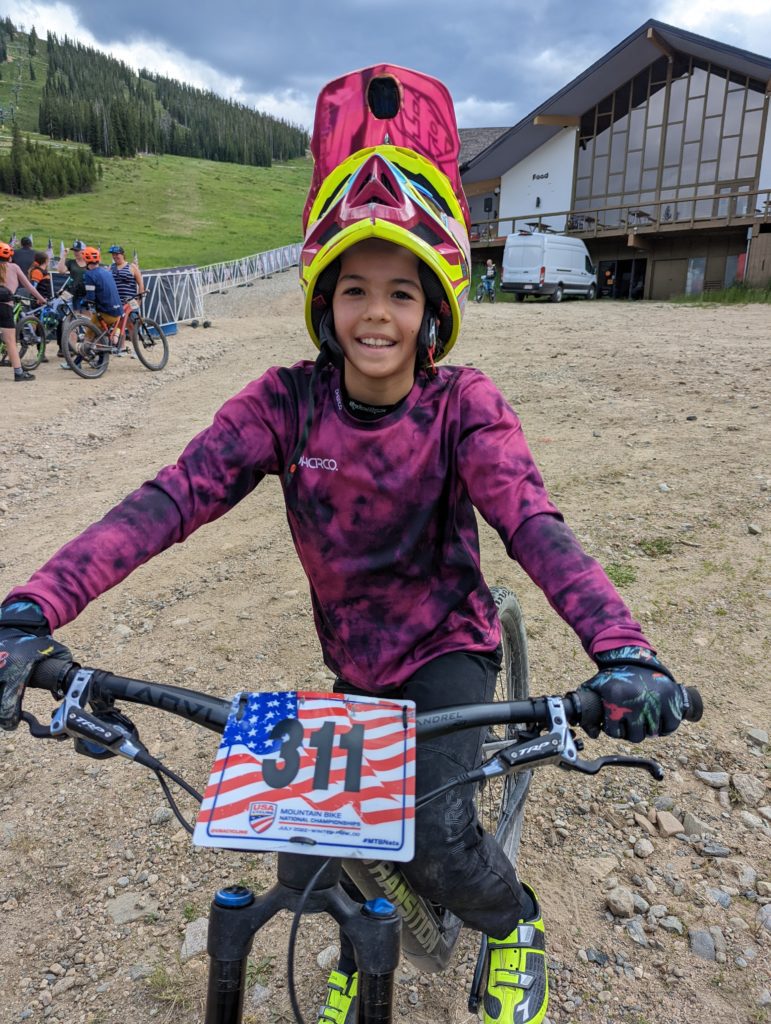 Sophie Gregory the 12-year-old two-time national mountain bike champion ...