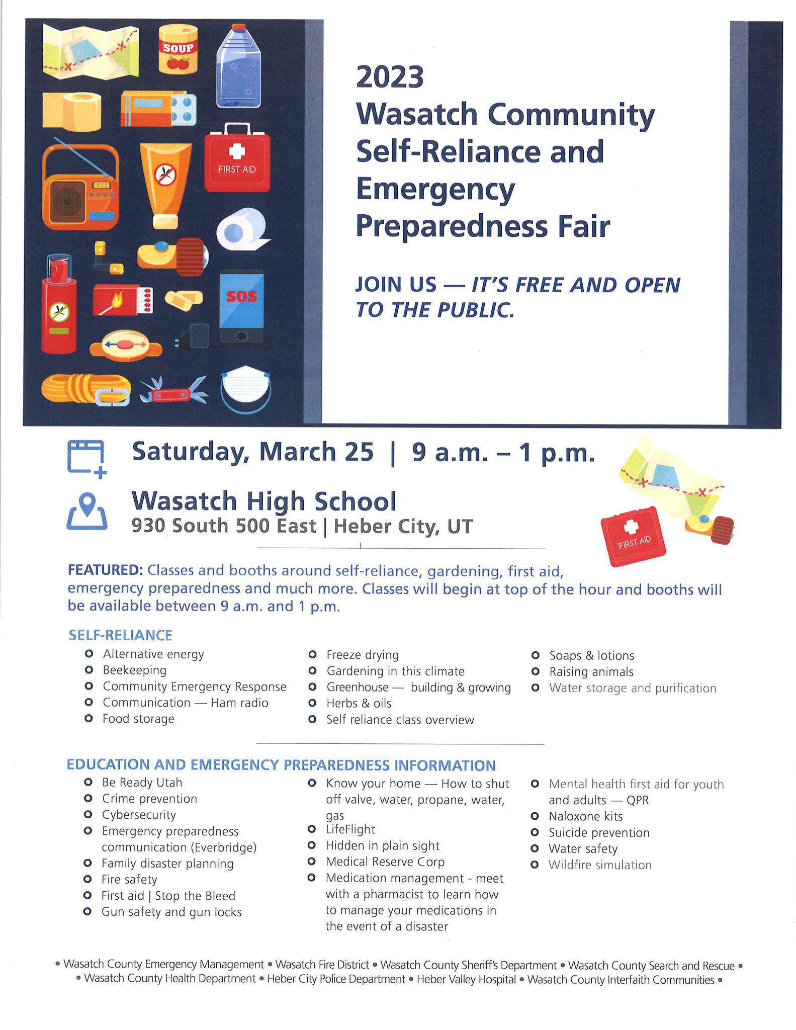 Be ready for anything at the Wasatch Community Self-Reliance and ...