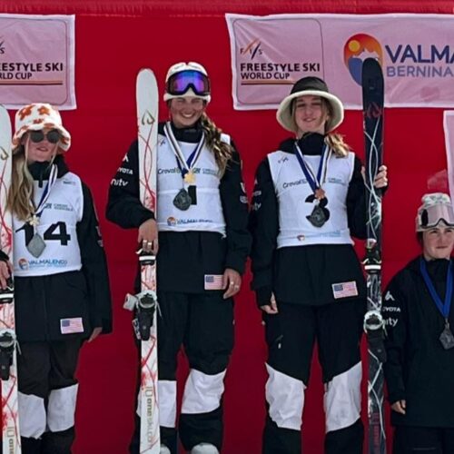 Park City sweeps podium plus one at women's moguls Jr. Worlds in Italy - TownLift, Park City News