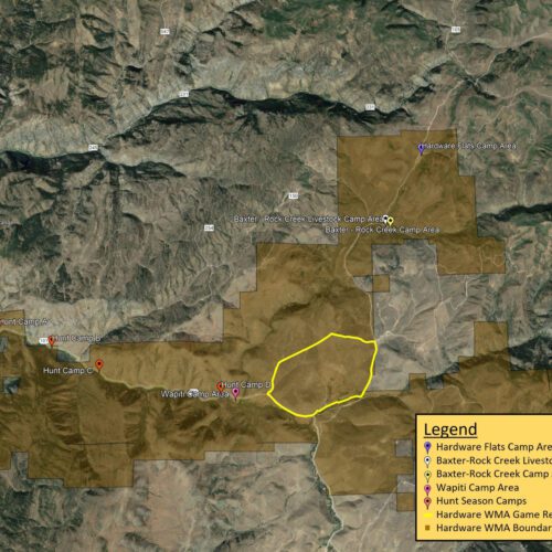 DWR makes changes to camping at Hardware WMA to protect habitat ...