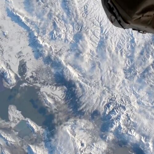SNAPPED: International Space Station captures footage as it passes over ...