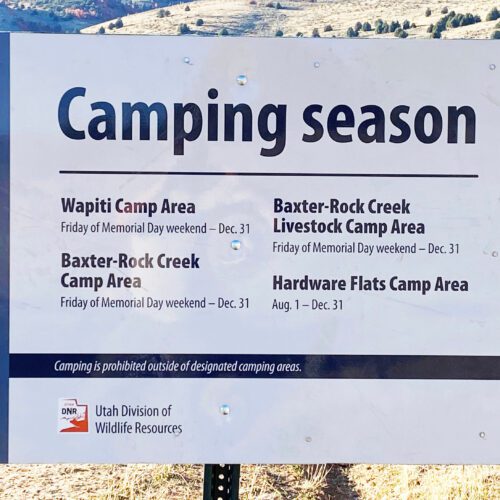 DWR makes changes to camping at Hardware WMA to protect habitat ...