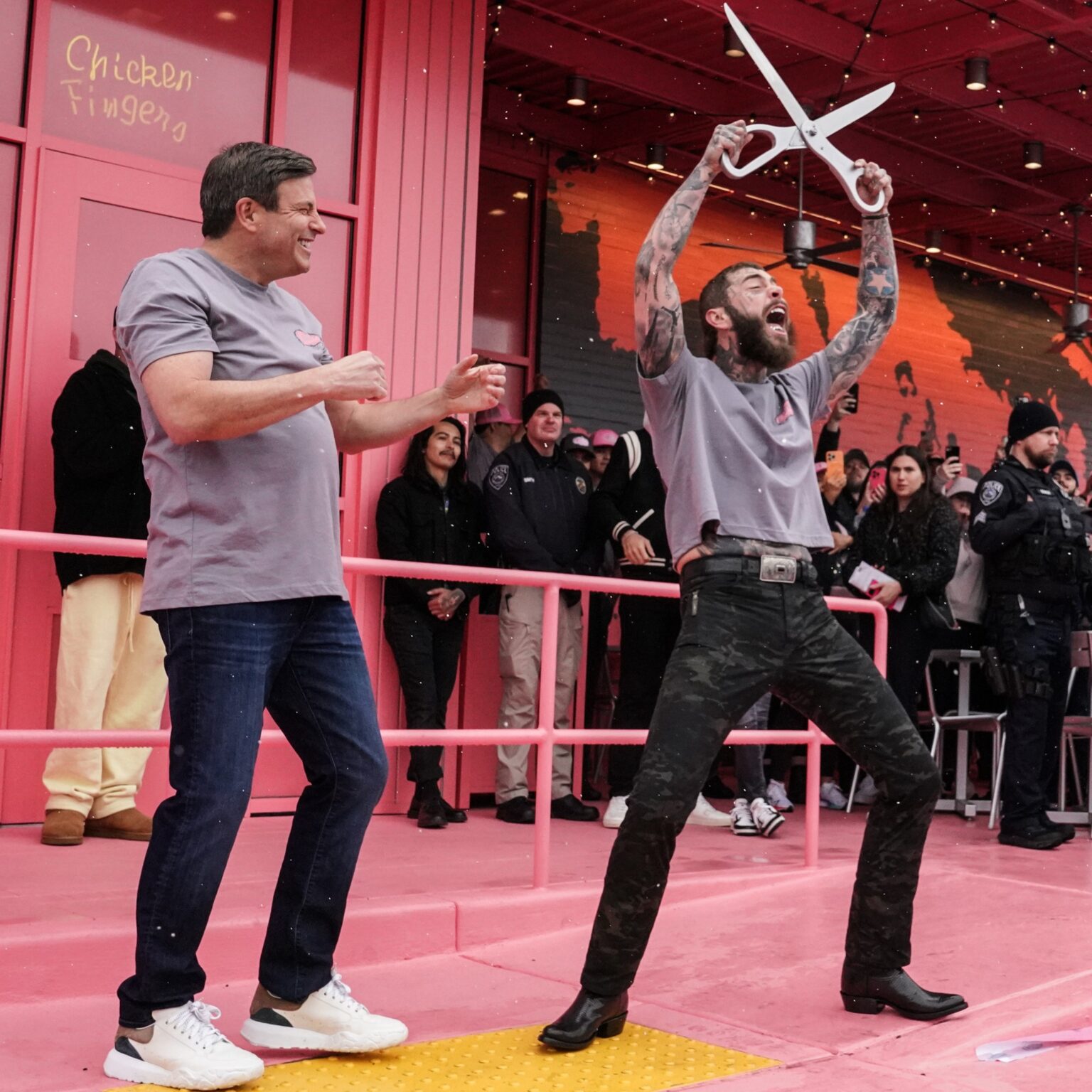 One of a kind Raising Cane's designed by Post Malone opens in Midvale ...