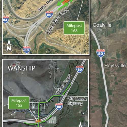 I-80 bridge construction in Wanship to cause traffic delays, width ...
