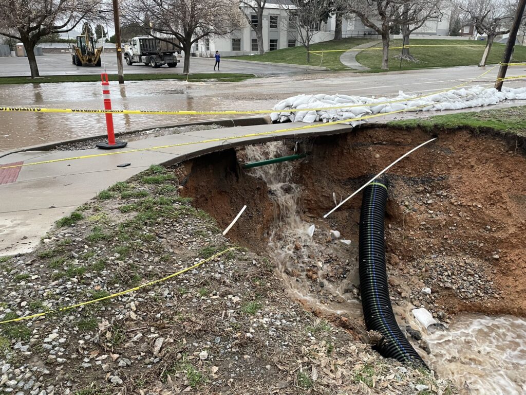 Community comes together to battle flooding in Salt Lake City's ...