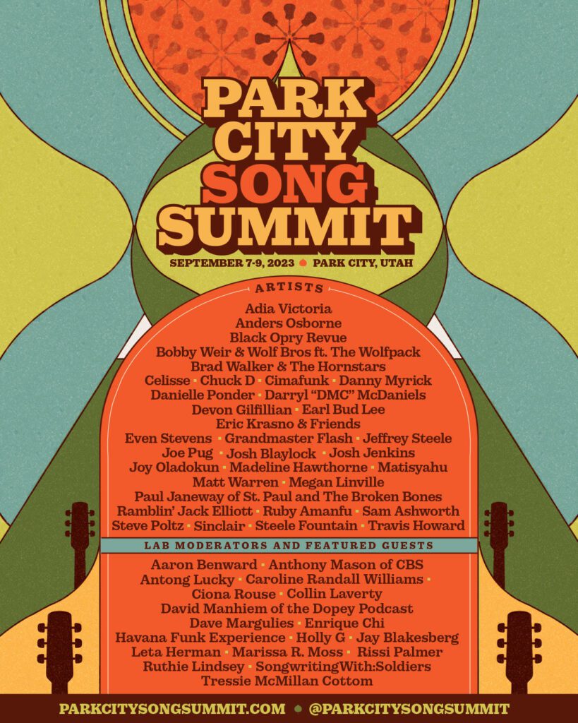 Park City Song Summit announces lineup for 2023 gathering - TownLift ...