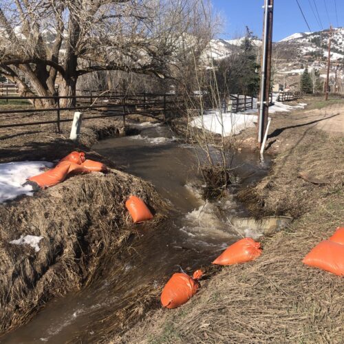 Intentionally blocked culvert on Old Ranch Road causes backyard ...