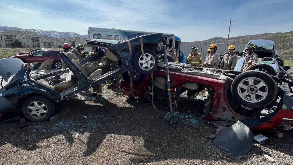 SNAPPED: Wasatch County and Park City Fire Districts participate in joint vehicle trainings ...