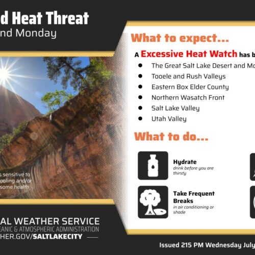 Record-breaking heatwave set to hit Utah later this week - TownLift ...