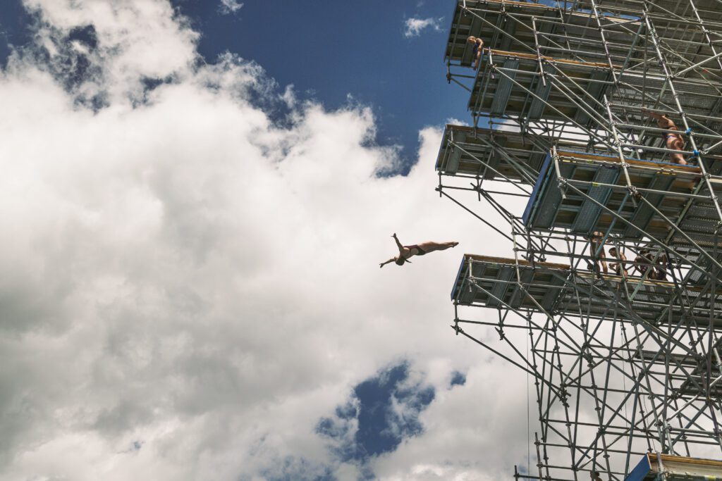 Extreme diving national championships at the UOP - TownLift, Park City News