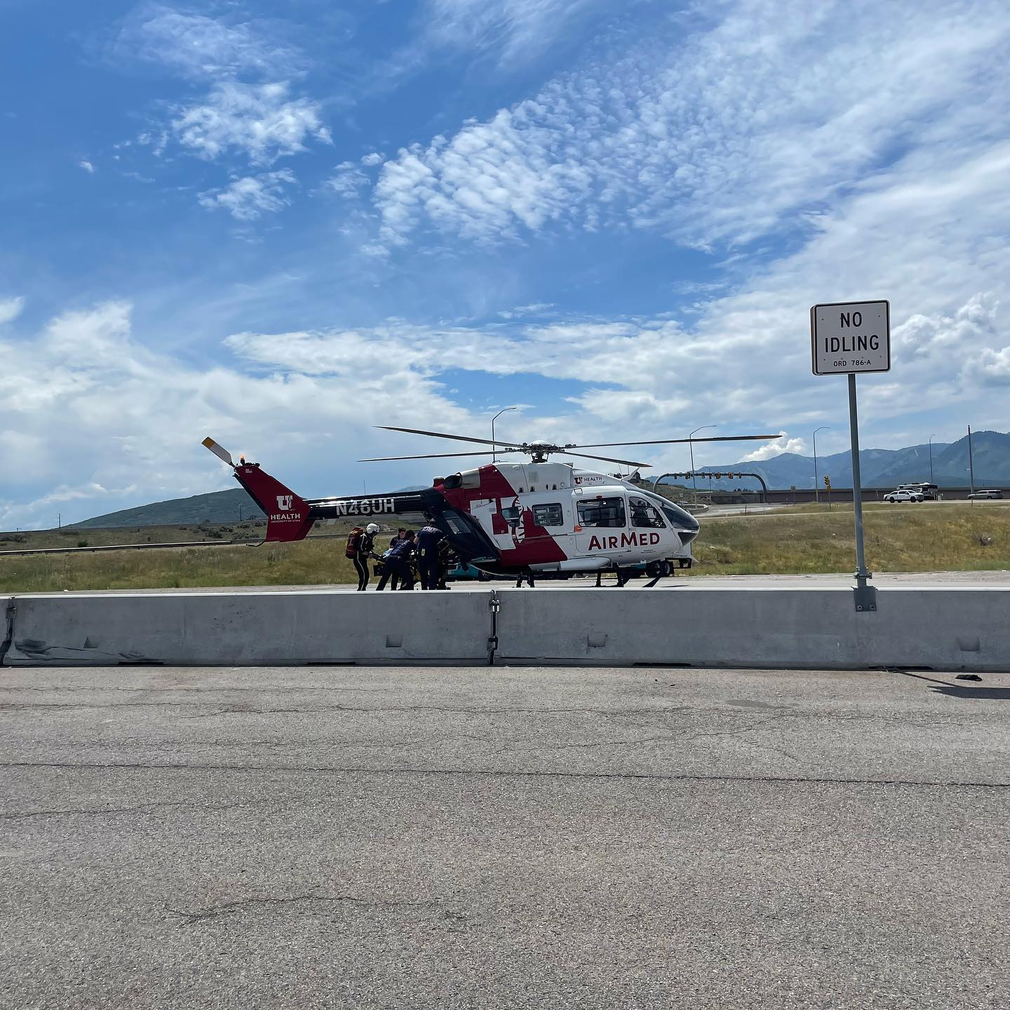 Patient in critical condition after trailer fire on I-80 in Summit ...