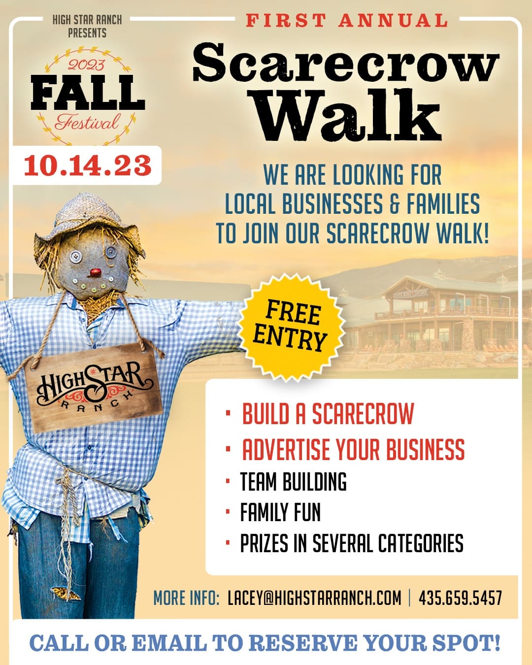 High Star Ranch presents its first Scarecrow Walk - TownLift, Park City ...