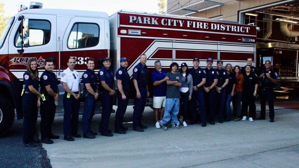 First responders reunite with young man who suffered cardiac arrest ...