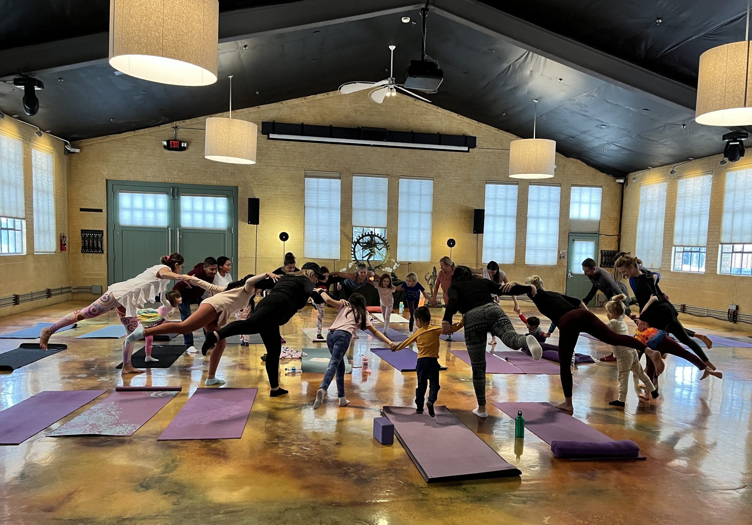 Attend annual holiday family yoga session with Randi Jo - TownLift ...