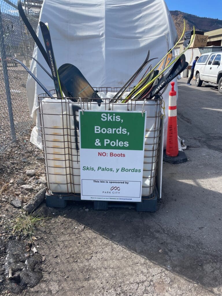 Recycle Utah champions ski and snowboard recycling program - TownLift ...