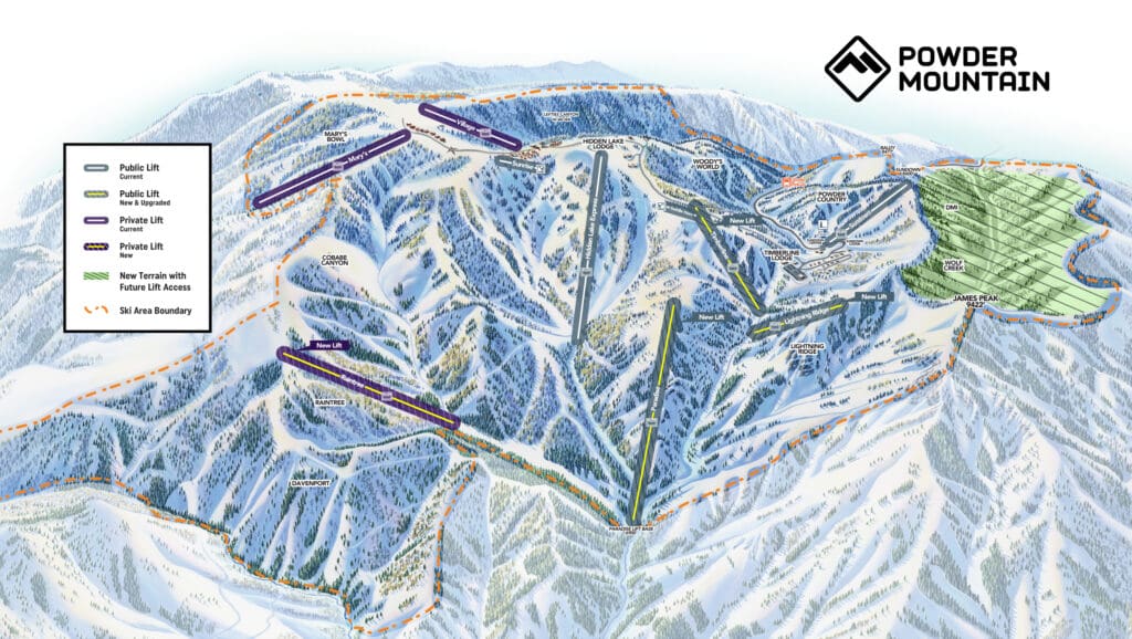 Powder Mountain Resort announces major expansion with new terrain and ...