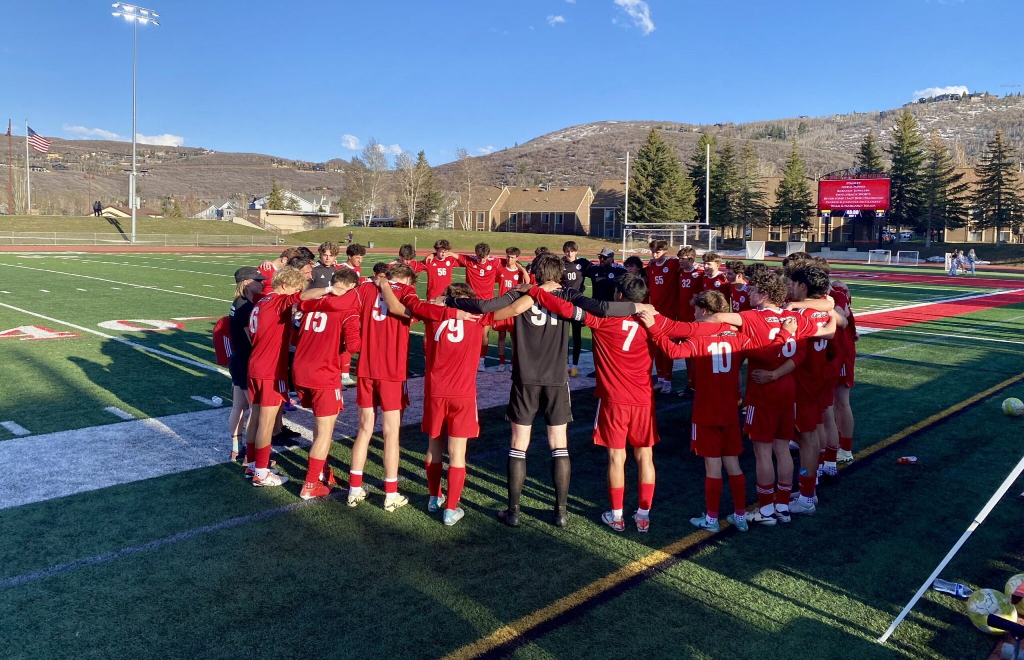 Celebrating Soccer Senior Night for boys at PCHS's Dozier Field ...