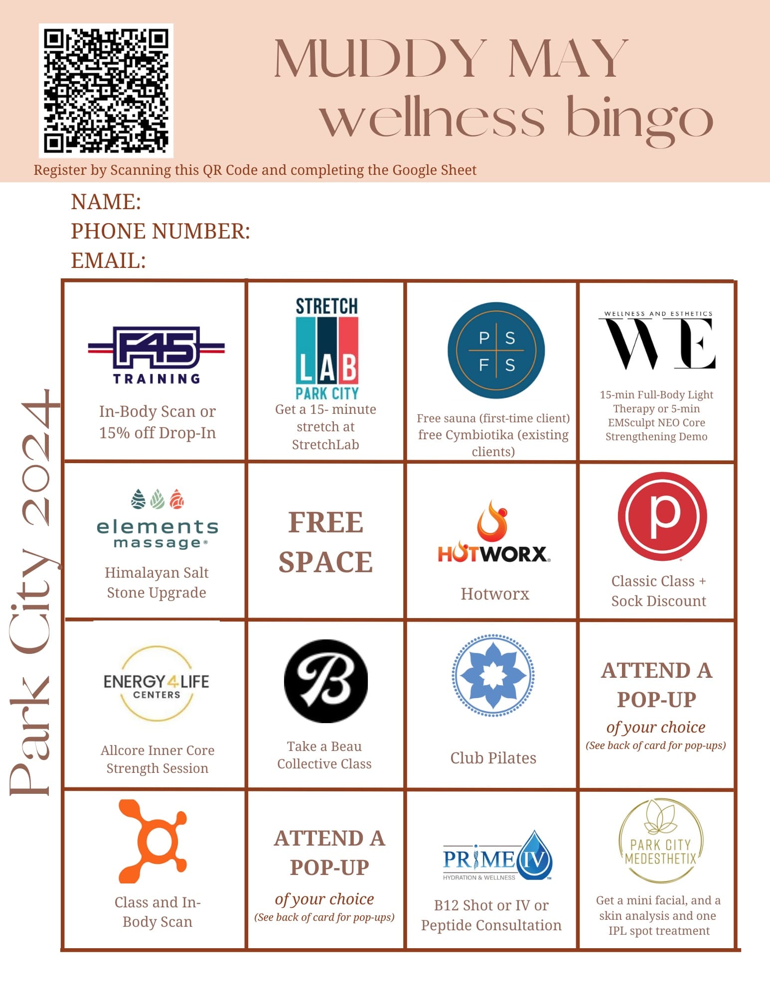 Got wellness? Park City’s Muddy May Bingo dares you to play along, for ...