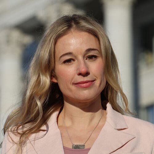 Parkite, Caroline Gleich, discusses Senate campaign with TownLift ...