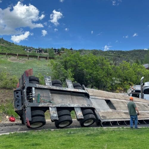 Man run over by semi truck on Bear Hollow Drive - TownLift, Park City News