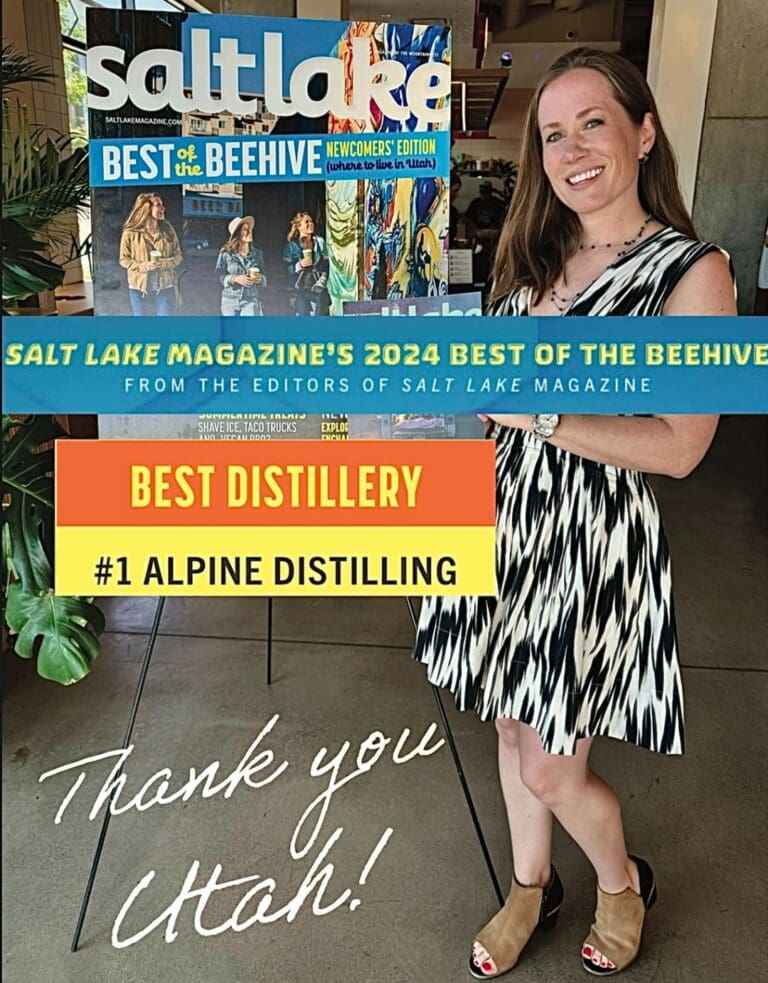 Alpine Distilling voted #1 distillery in Utah - TownLift, Park City News