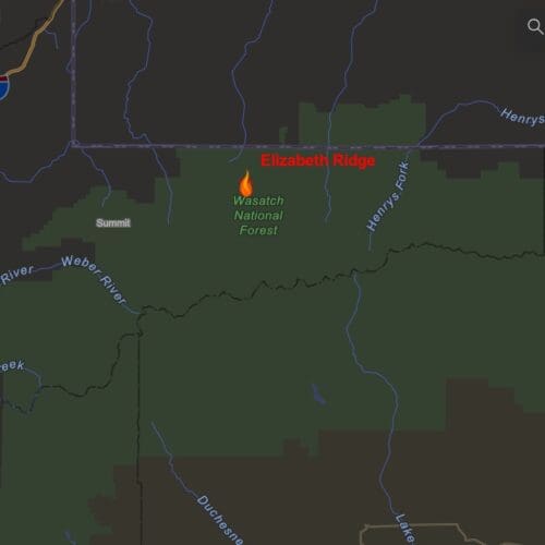 Update: Elizabeth Ridge fire 10% contained - TownLift, Park City News