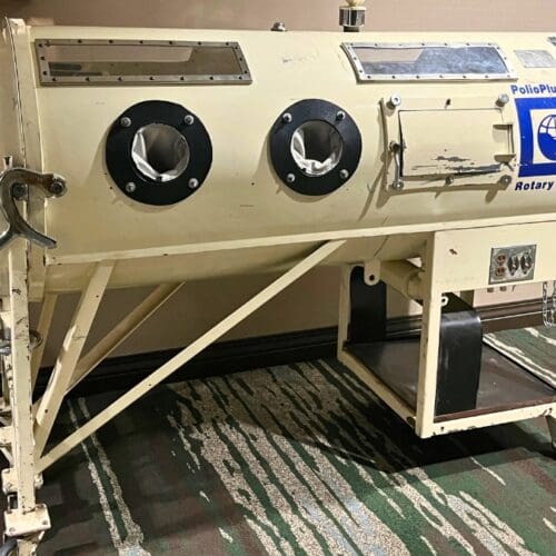 Park City Rotary brings polio history to life with traveling iron lung ...