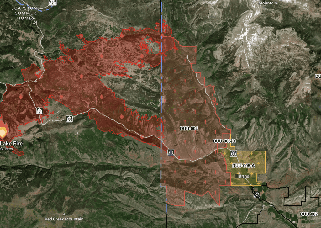 New evacuations ordered in Yellow Lake Fire - TownLift, Park City News