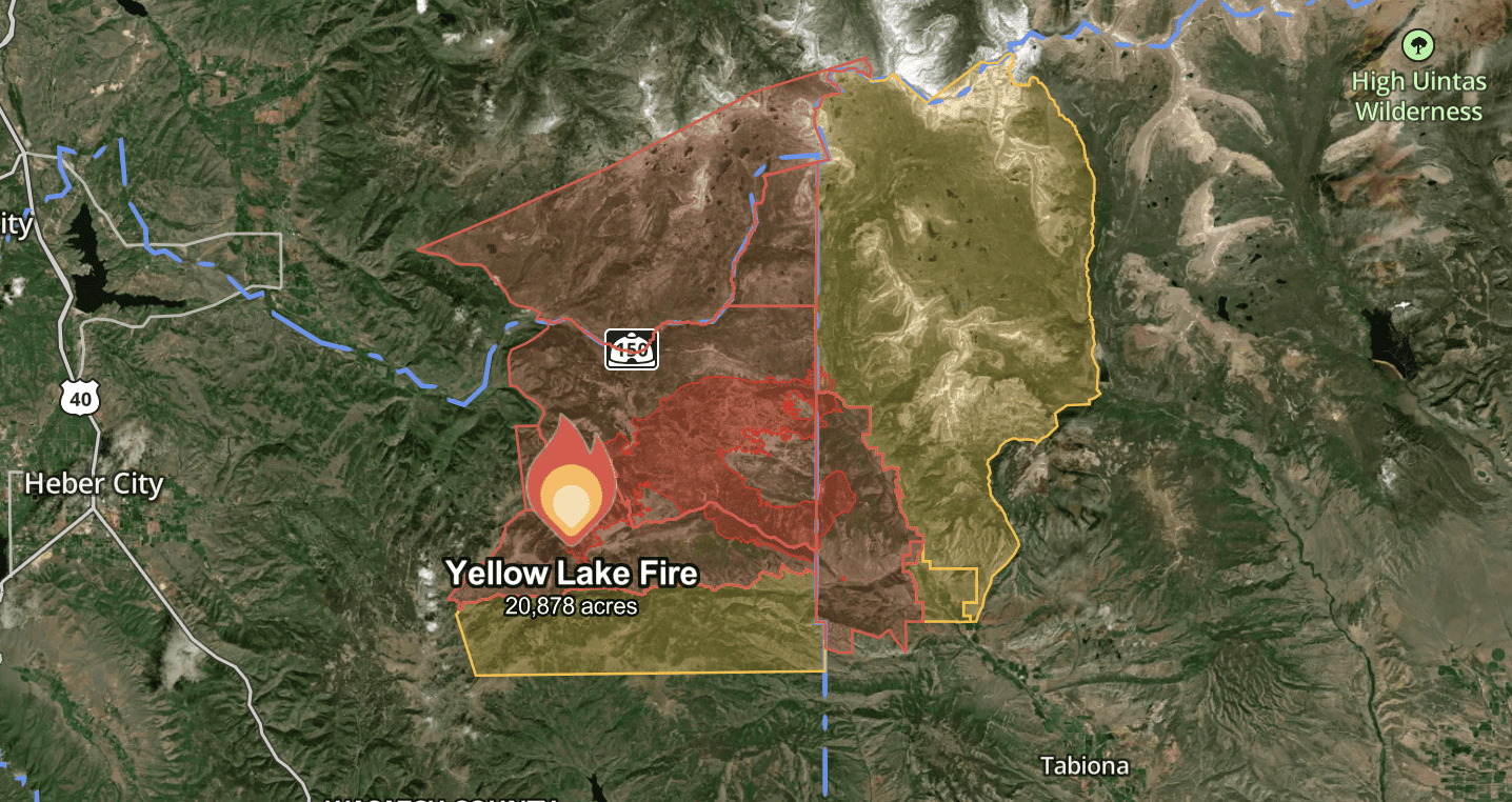 Immediate evacuation ordered in area north of Mirror Lake Highway as ...