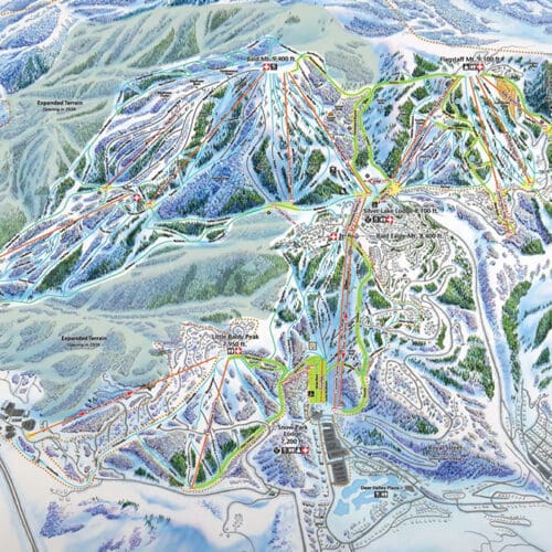 Deer Valley unveils new ski trail map featuring East Village expansion ...
