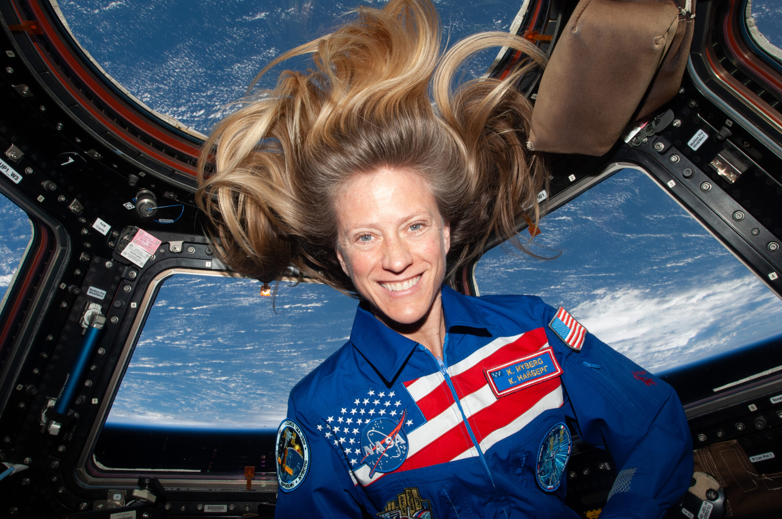 Karen Nyberg: From space to stitches, astronaut-turned-artist finds new ...